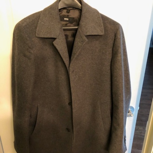 Hug Boss | Jackets & Coats | Hugo Boss Overcoat | Poshmark